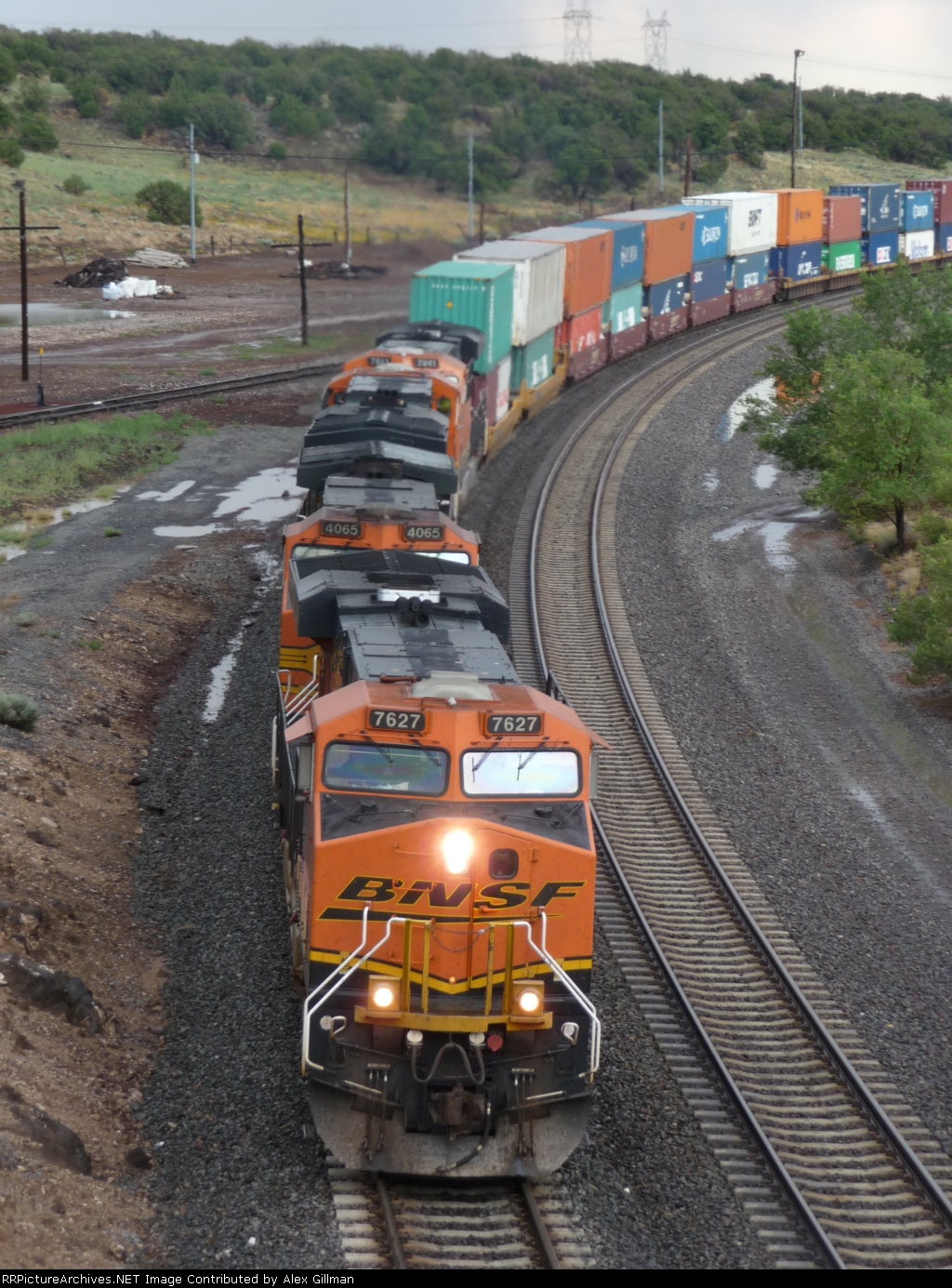 BNSF 7627 West